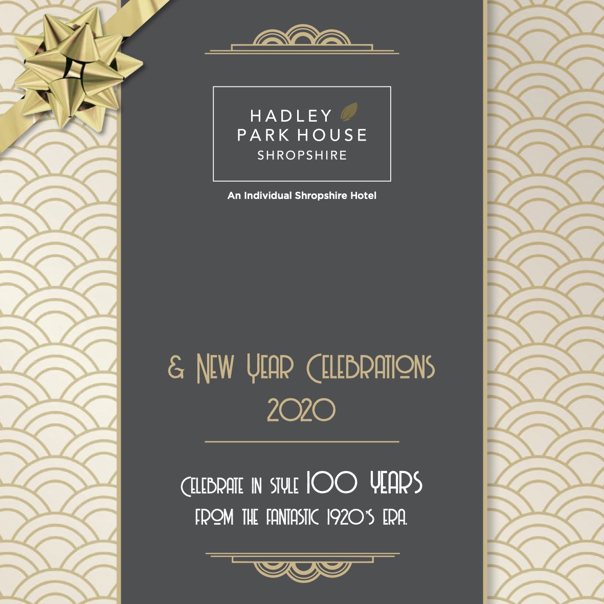 website front cover - Hadley Park House